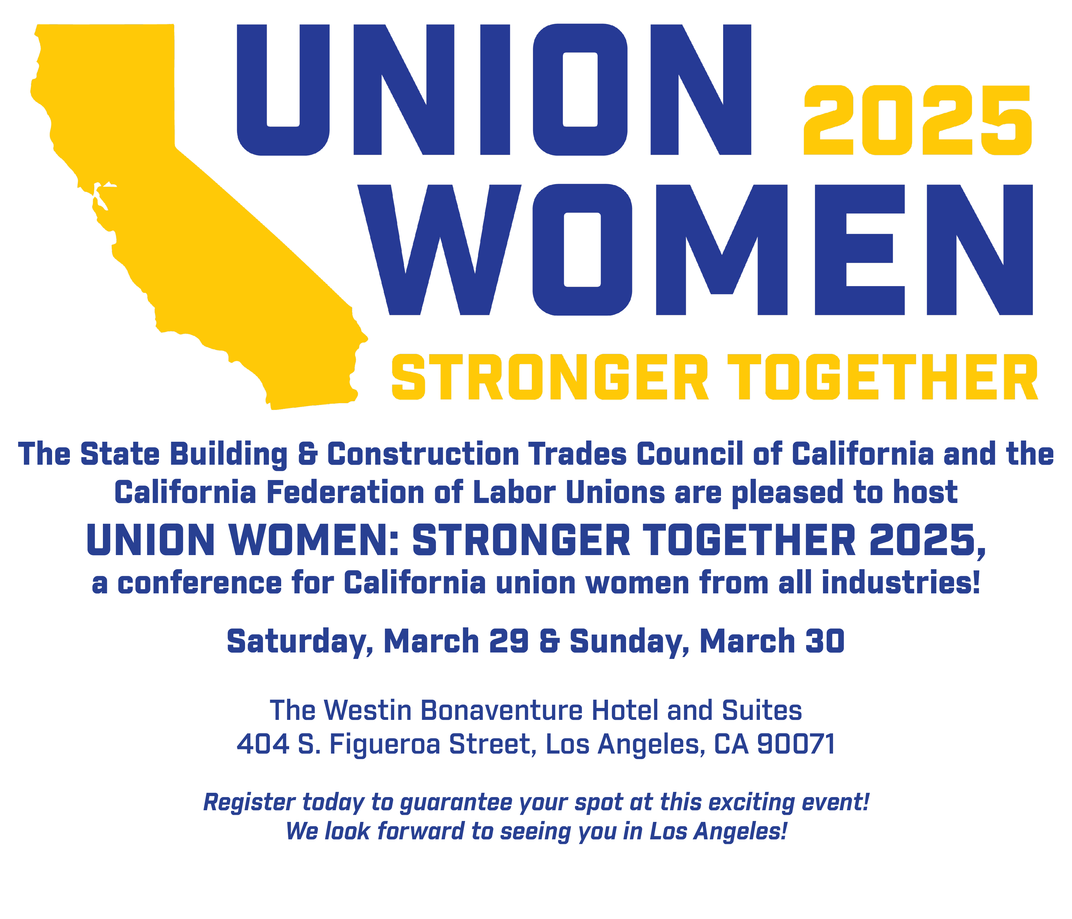 2025 Union Women's Conference - CA Building Trades
